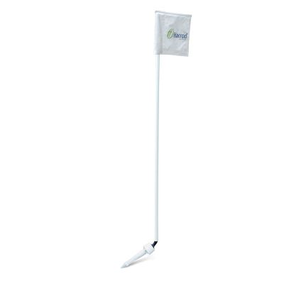 Football Corner Poles & Flags - Single & 2-Colour Flags