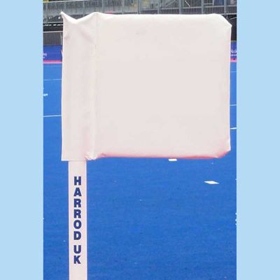 Football Corner Poles & Flags - Single & 2-Colour Flags