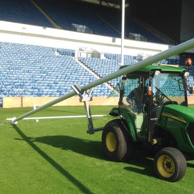 Rugby - Aluminium Rugby Posts (Hinged or Socketed)