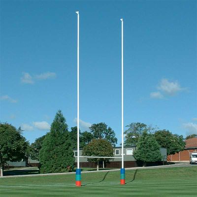 Rugby - Aluminium Rugby Posts (Hinged or Socketed)