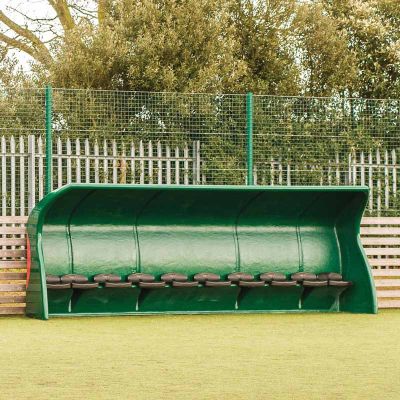Football Pitch Shelters - Large (4m to 6m) Team Dugouts