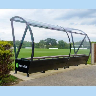 Football Pitch Shelters - Large (4m to 6m) Team Dugouts