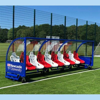 Football Pitch Shelters - Large (4m to 6m) Team Dugouts