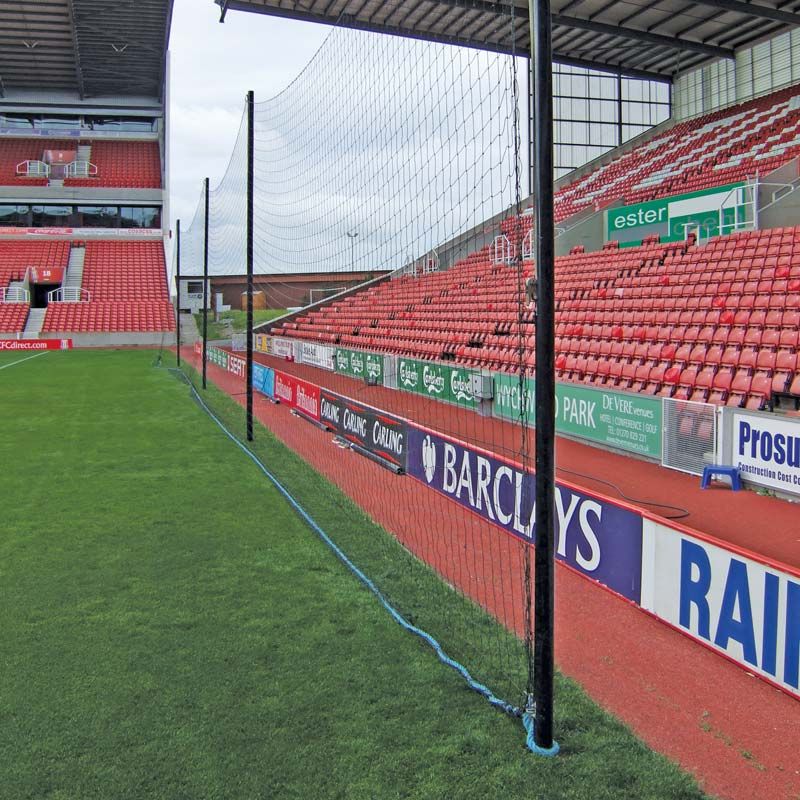 5m Crowd Protection Ball Stop Systems - Harrod Sports