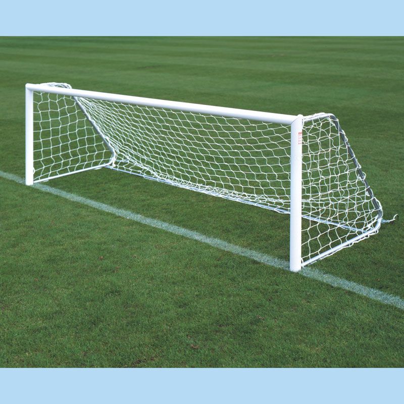 3.66m Fixed Freestanding Aluminium 5-a-side Goals Pack c/w Nets