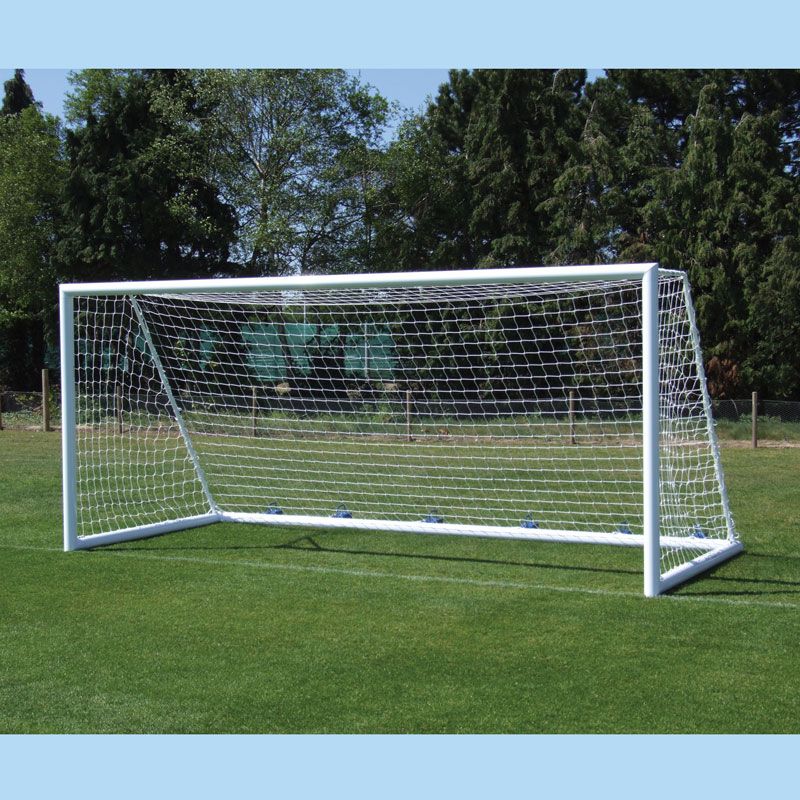 Pair of 9v9 Freestanding 4G Aluminium Portagoals with Nets