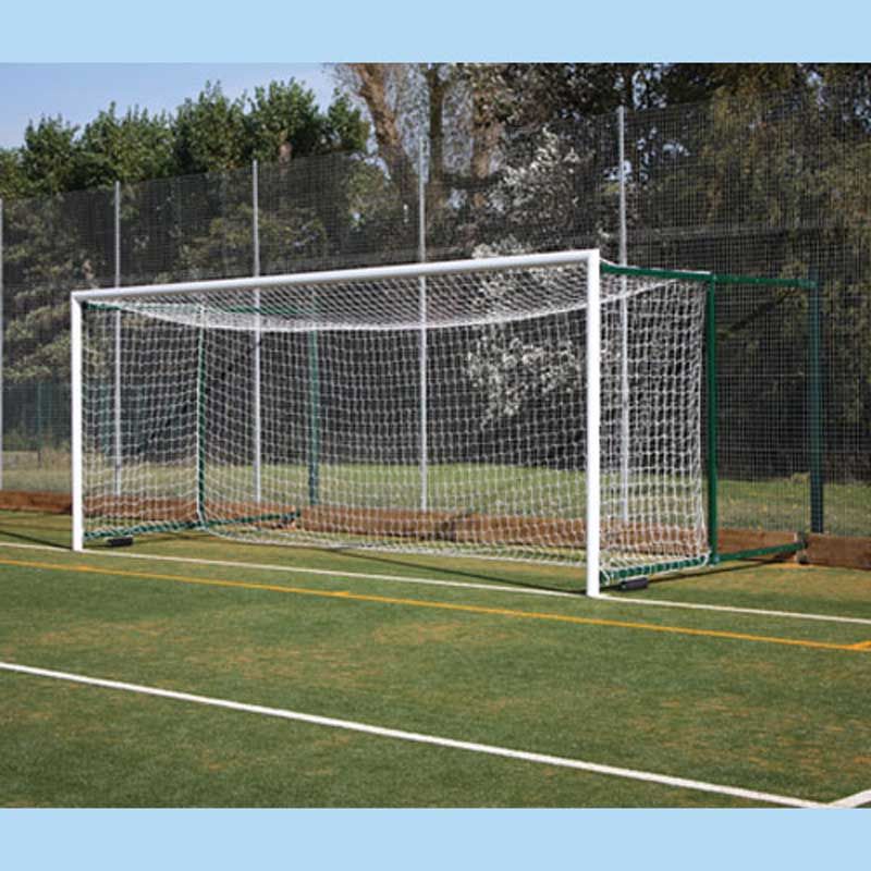 Harrod Sport - Football Nets - 9v9 Box Shape Nets (3mm/White)