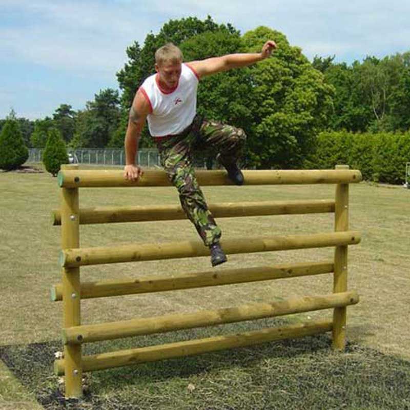 Timber Fitness Trails / Trim Trails - Gate Climb (Fence Climb)