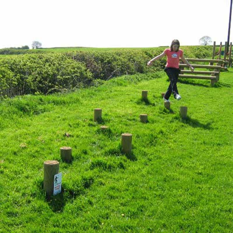 Timber Fitness Trails / Trim Trails - Stepping Stones