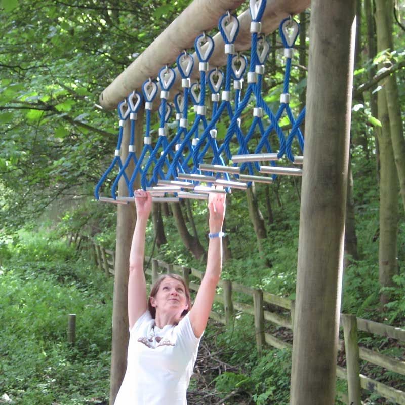 Timber Fitness Trails / Trim Trails - Overhead Rings