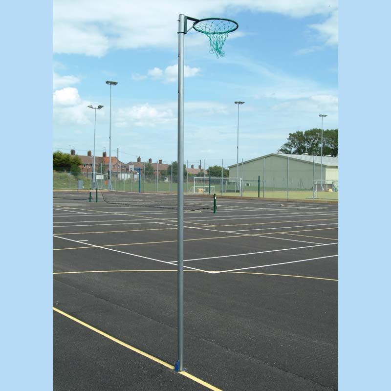 Harrod Sport NB3R Regulation Socketed Netball Posts (Pair)