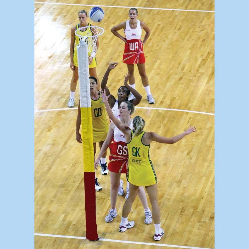 Netball | Netball Post Pads | Competition Netball Post Protectors ...