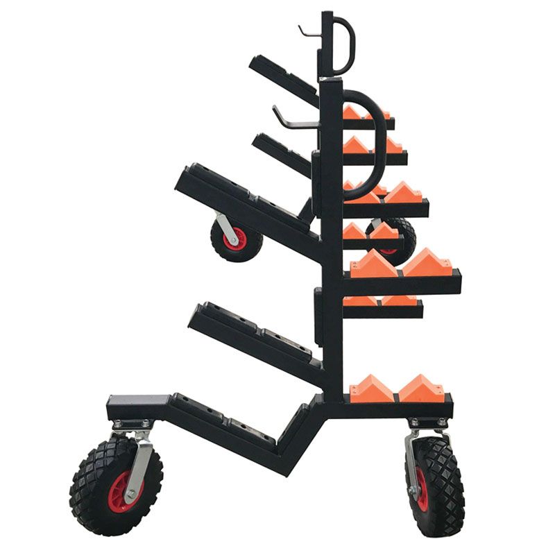 Harrod Sport - Millennium Rugby Post Storage Trolleys (Pair)