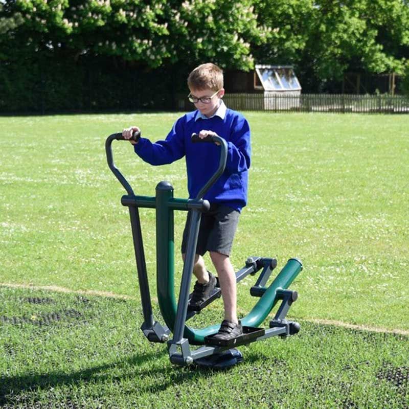 Steel Outdoor Gym Equipment - Children's Sky Stepper