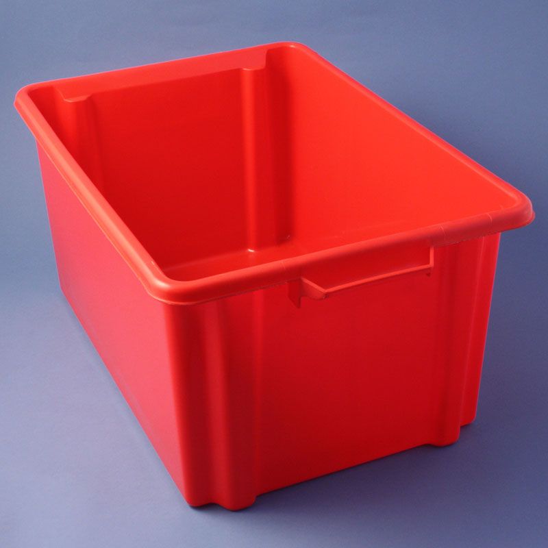 Indoor Storage Equipment | Red Storage Containers