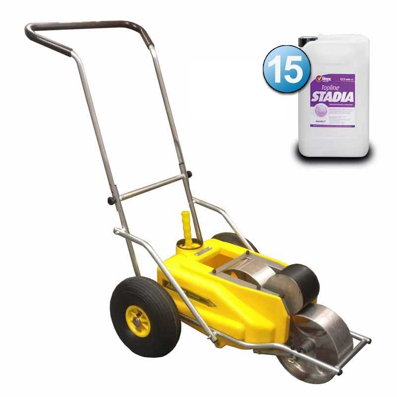 Briteliner Arrow 100mm Wheel Line Marker & Paint Package