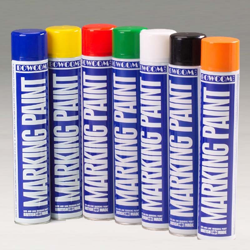 Line Marking Paints - Bowspray Marking Paint (6 Pack)