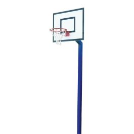Permanent Mini Steel Basketball Goals with Wooden Backboards