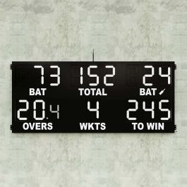 Electronic Cricket Scoreboard (16 Digit/Play Cricket Compatible)