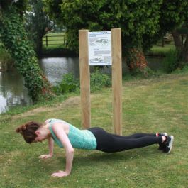Fitness Trails - Instructional Sign Artwork