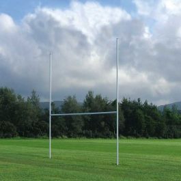 Harrod Sport - 5m Socketed Aluminium Rugby Posts