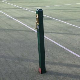 Tennis - 76mm Square Steel Tennis Posts without Sockets