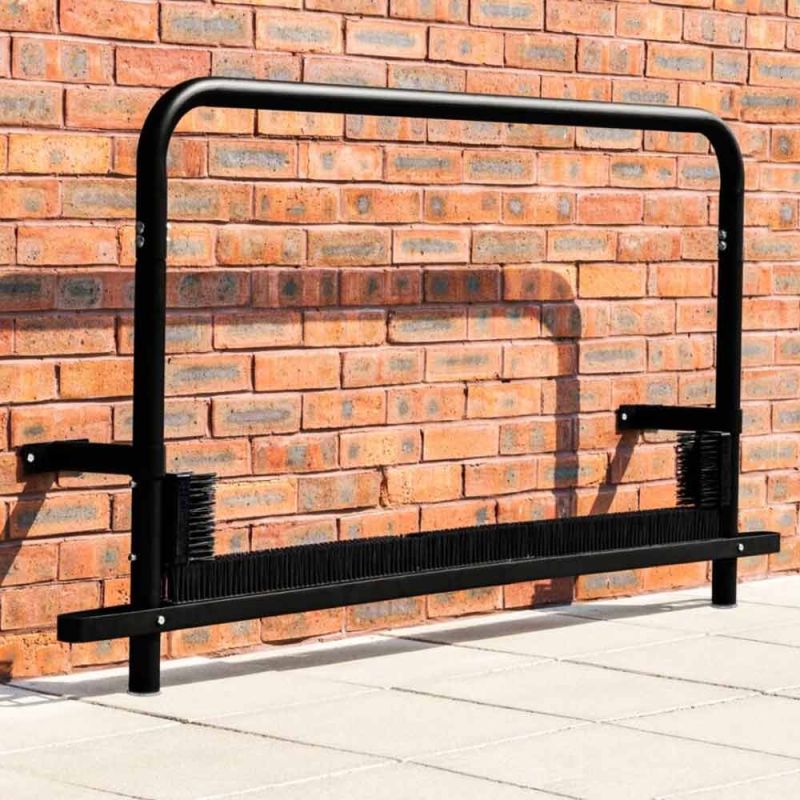 Heavy Duty Boot Wiper with Scrapers (Socketed / 2 Person)