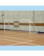 Pair of 5-a-side Indoor Foldaway Football Goals (3.66m x 1.22m / 12' x 4')