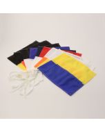 Corner Poles | Pro Flex 50mm White Corner Pole with Flag | Harrod UK