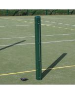 Tennis - Square Steel Tennis Posts (With Locking Sockets)