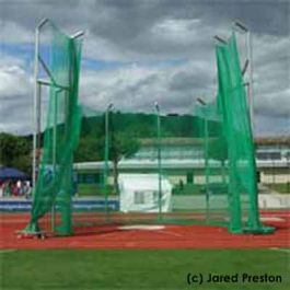 Athletics Equipment - Competition Discus Cage (UKA/IAAF)