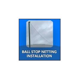 Ball Stop Netting System & Pitch Divider Installation