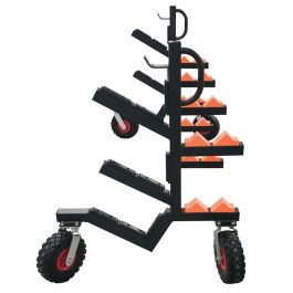Harrod Sport - Millennium Rugby Post Storage Trolleys (Pair)