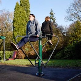 Steel Outdoor Gym Equipment - Parallel Rails