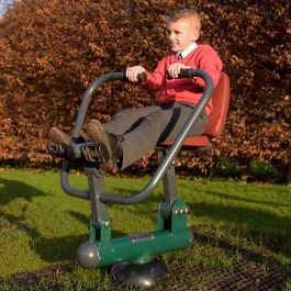 Steel Outdoor Gym Equipment - Children's Rower