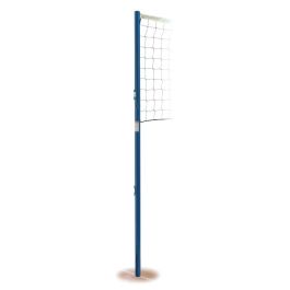 Socketed Steel Outdoor Volleyball Posts - Harrod Sport